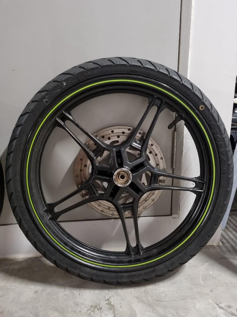 Motorbike tyres, Motorcycles, Motorcycle Accessories on Carousell