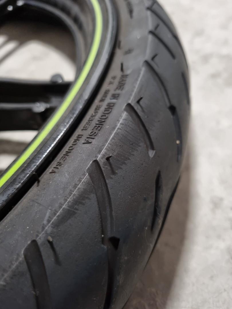 Motorbike tyres, Motorcycles, Motorcycle Accessories on Carousell