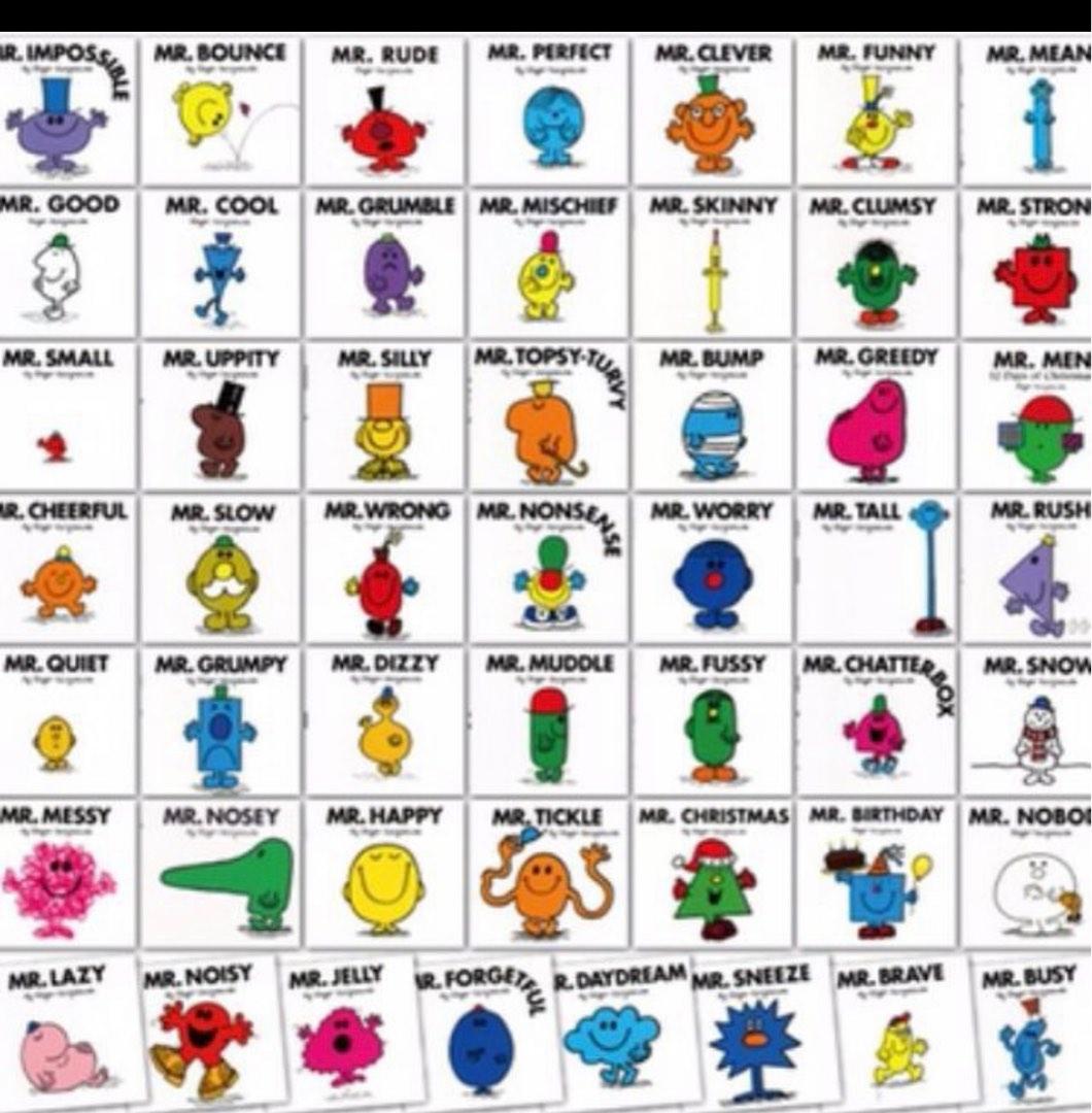 Mr Men complete collection 50 books, Hobbies & Toys, Books & Magazines ...