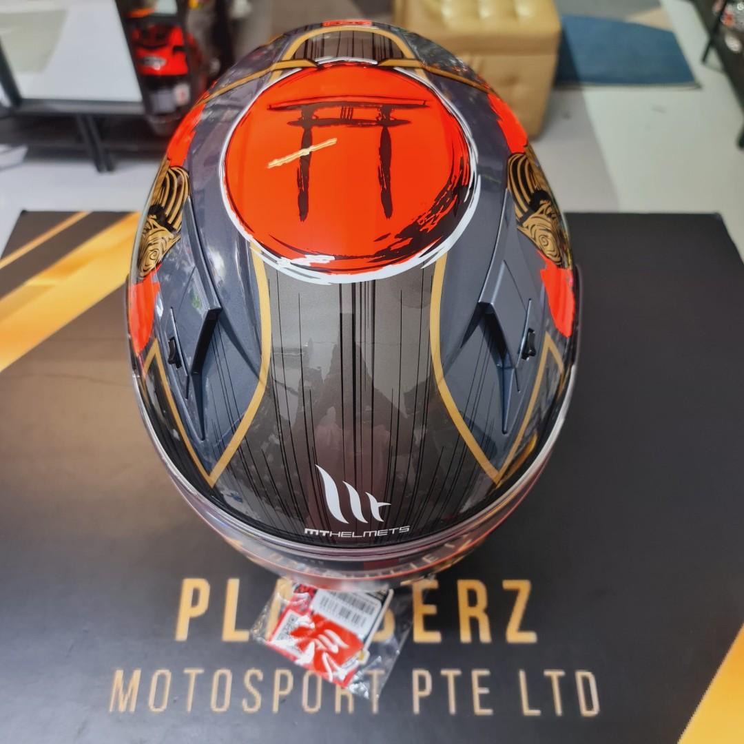 MT SAMURAI BUSHIDO LIMITED EDITION HELMET, Motorcycles, Motorcycle ...