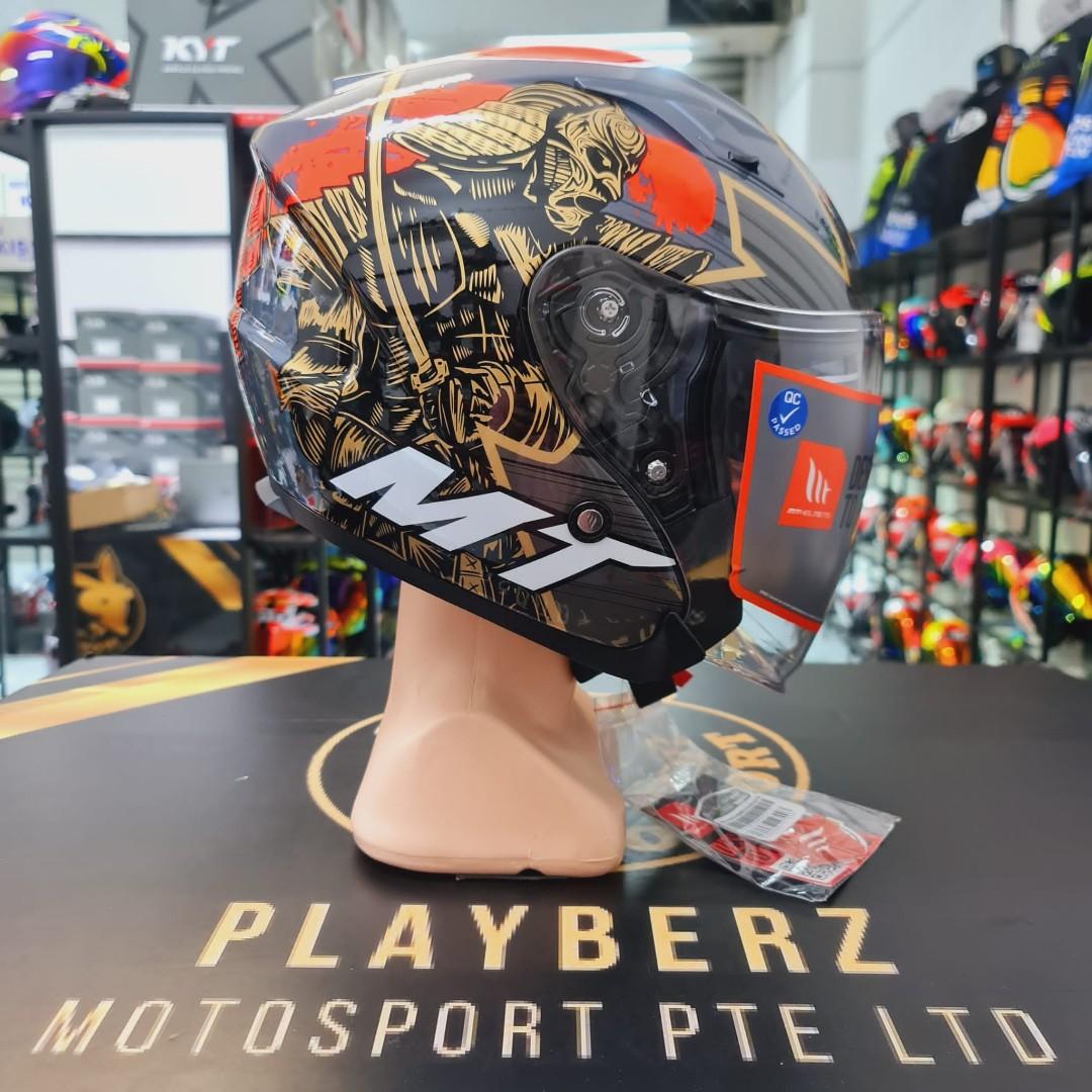 MT SAMURAI BUSHIDO LIMITED EDITION HELMET, Motorcycles, Motorcycle ...