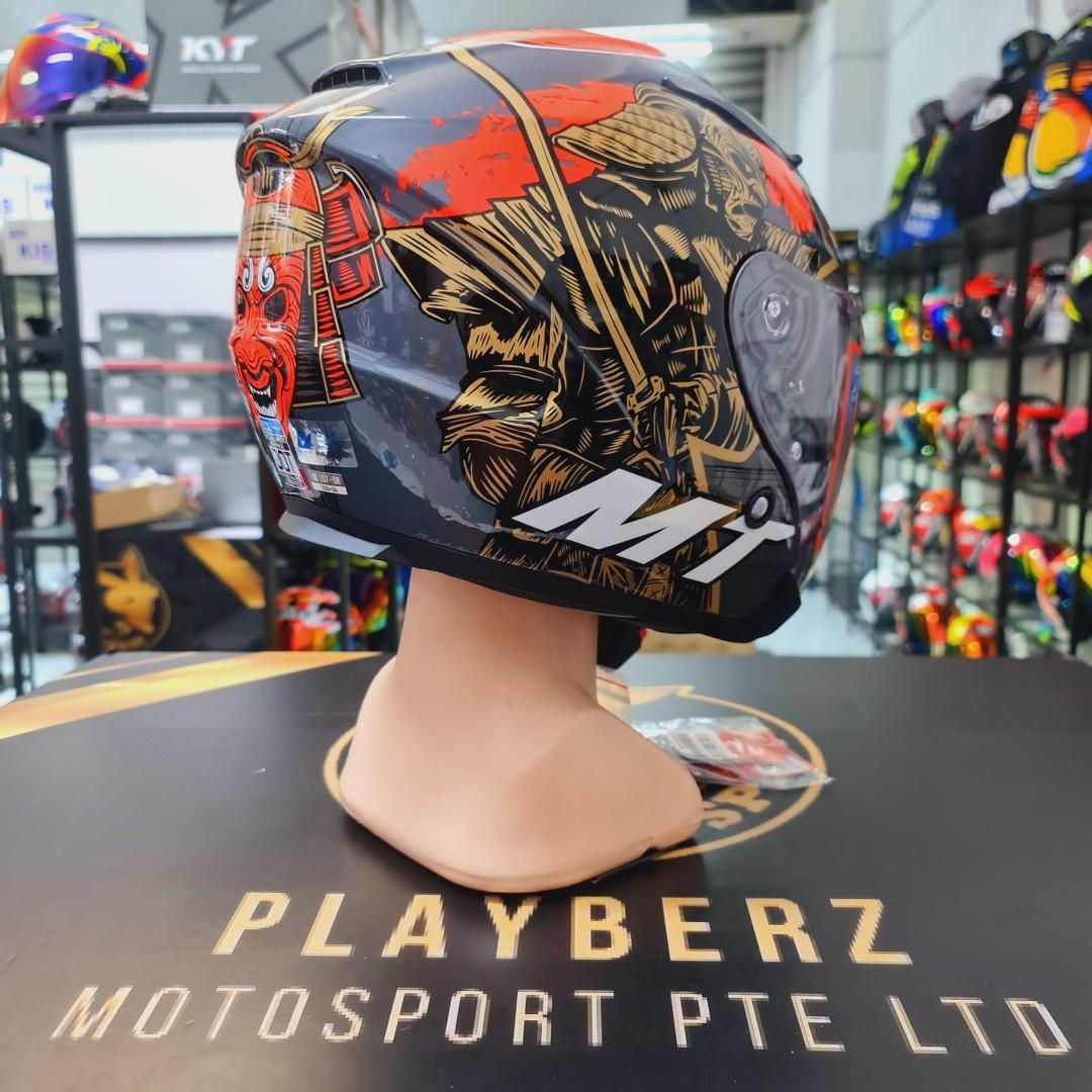 MT SAMURAI BUSHIDO LIMITED EDITION HELMET, Motorcycles, Motorcycle ...