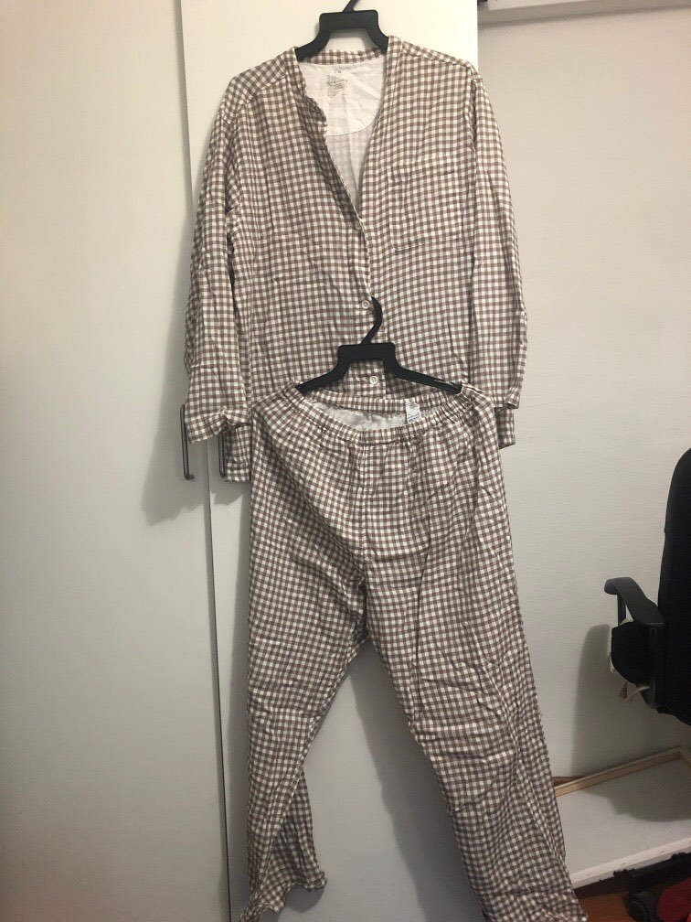 muji pajamas pyjamas pj sleepwear gingham cottagecore aesthetic, Women ...