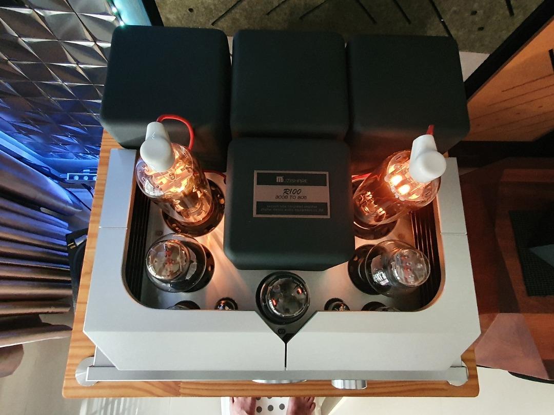 Muzishare R100 300B 805 Single-Ended Class A Integrated Tube Amplifier ...
