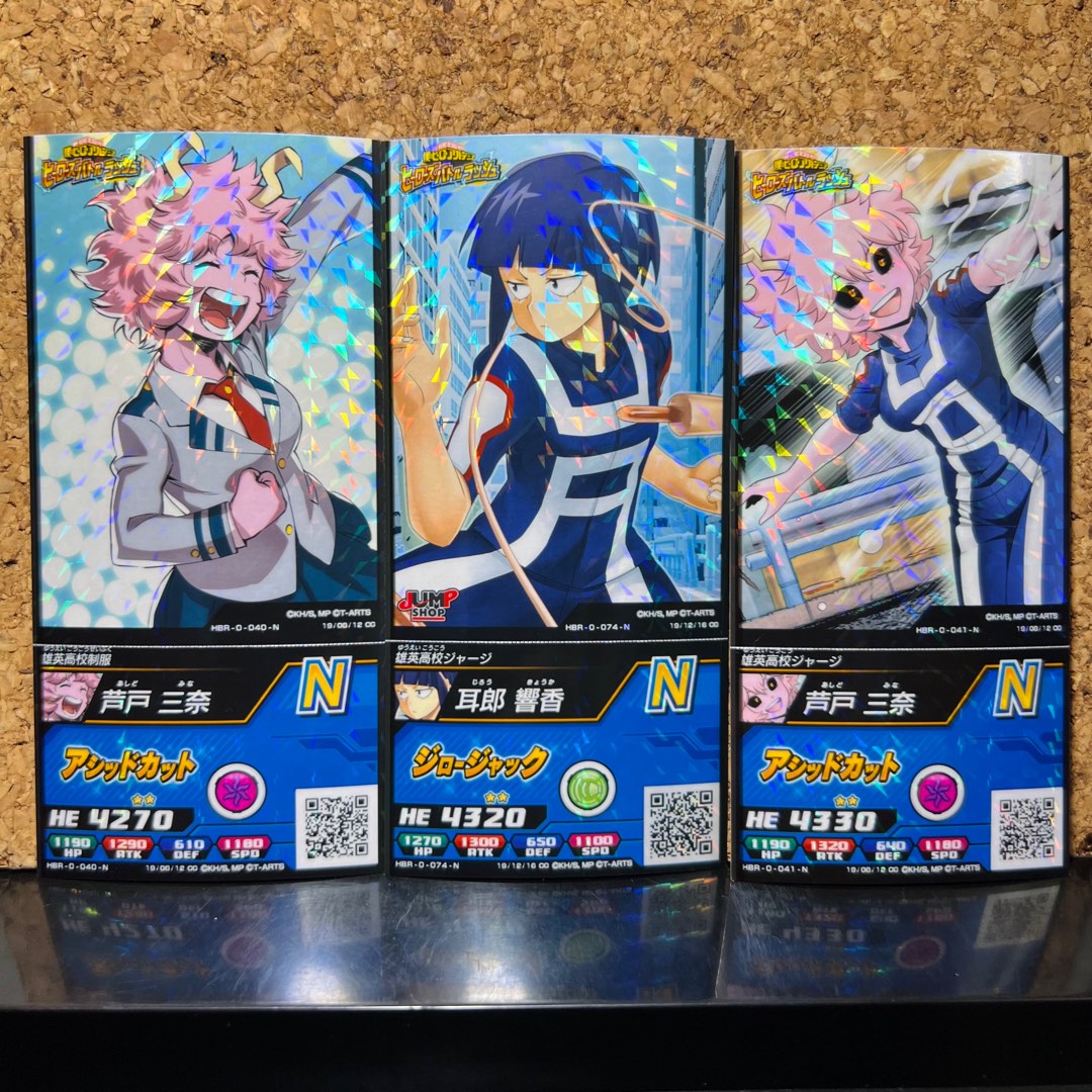 My Hero Academia: Clash! Heroes Battle Holo Cards 12.7x6cm - Php 99 ...