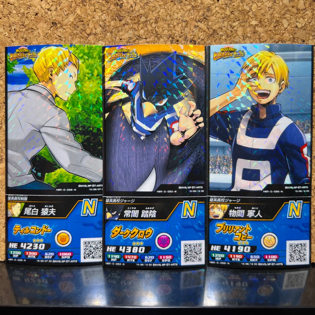 My Hero Academia: Clash! Heroes Battle Holo Cards 12.7x6cm - Php 99 ...