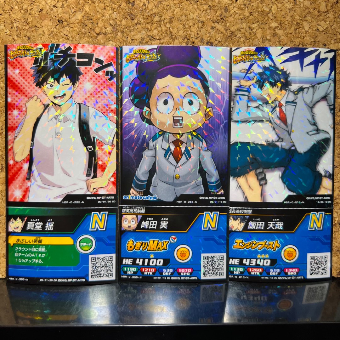 My Hero Academia: Clash! Heroes Battle Holo Cards 12.7x6cm - Php 99 ...