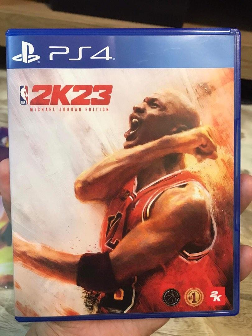 NBA 2K23 MICHAEL JORDAN w/ PRE ORDER BONUS + PS4 DUAL SHOCK CONTROLLER ...