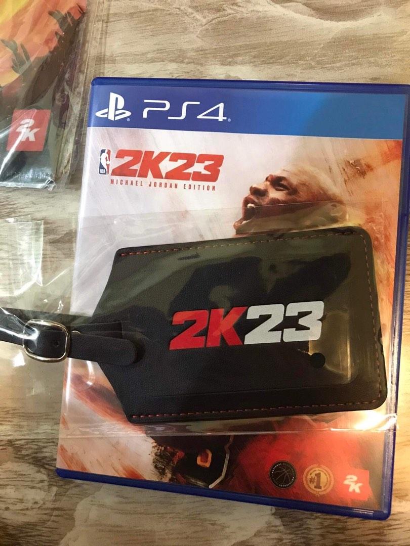 NBA 2K23 MICHAEL JORDAN w/ PRE ORDER BONUS + PS4 DUAL SHOCK CONTROLLER ...