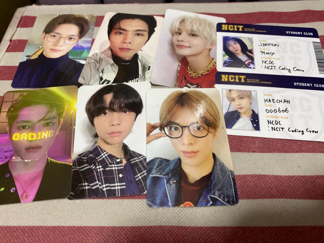 NCT127 NCIT Photocards, Hobbies & Toys, Memorabilia & Collectibles, K ...