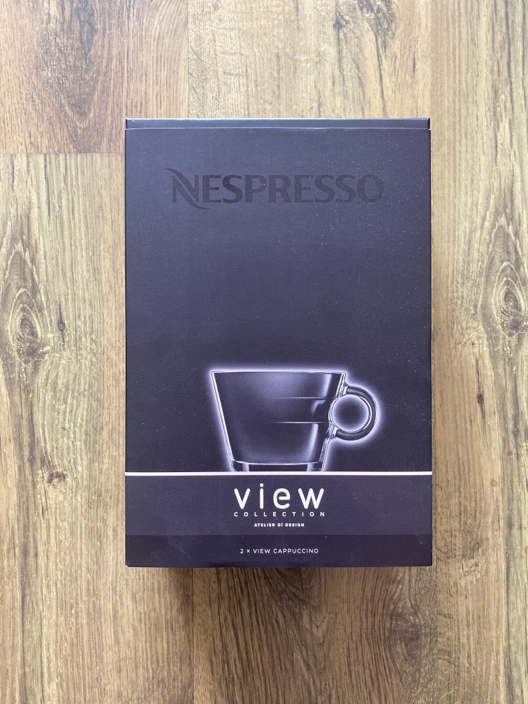 Nespresso View cappuccino cups, Furniture & Home Living, Kitchenware ...
