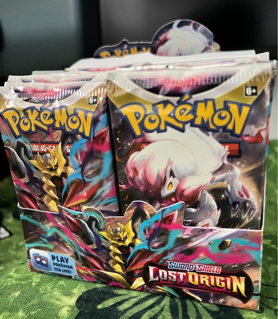 *NEW* Booster Packs - Pokemon Lost Origin TCG Booster Box Giratina ...