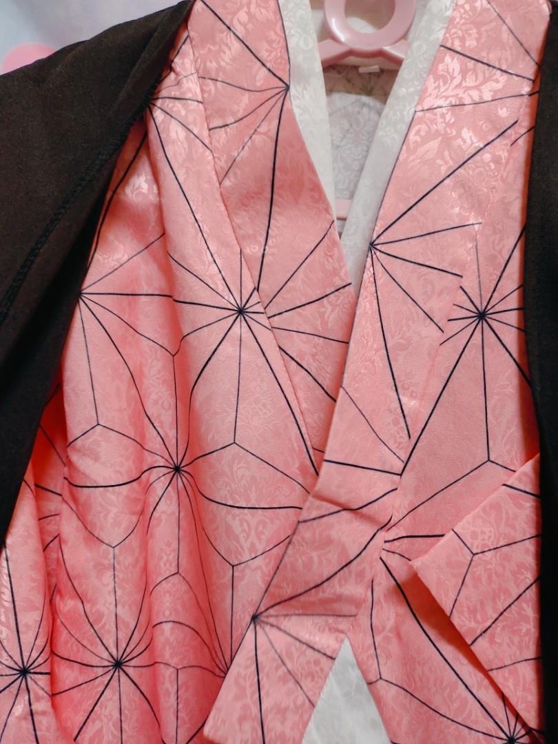 Nezuko cosplay costume, Babies & Kids, Babies & Kids Fashion on Carousell