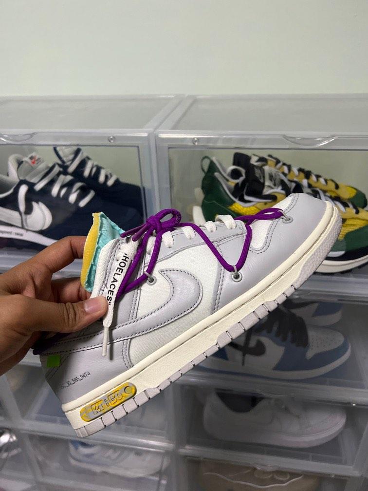 Nike Offwhite Dunk Lot 21, Men's Fashion, Footwear, Sneakers on Carousell