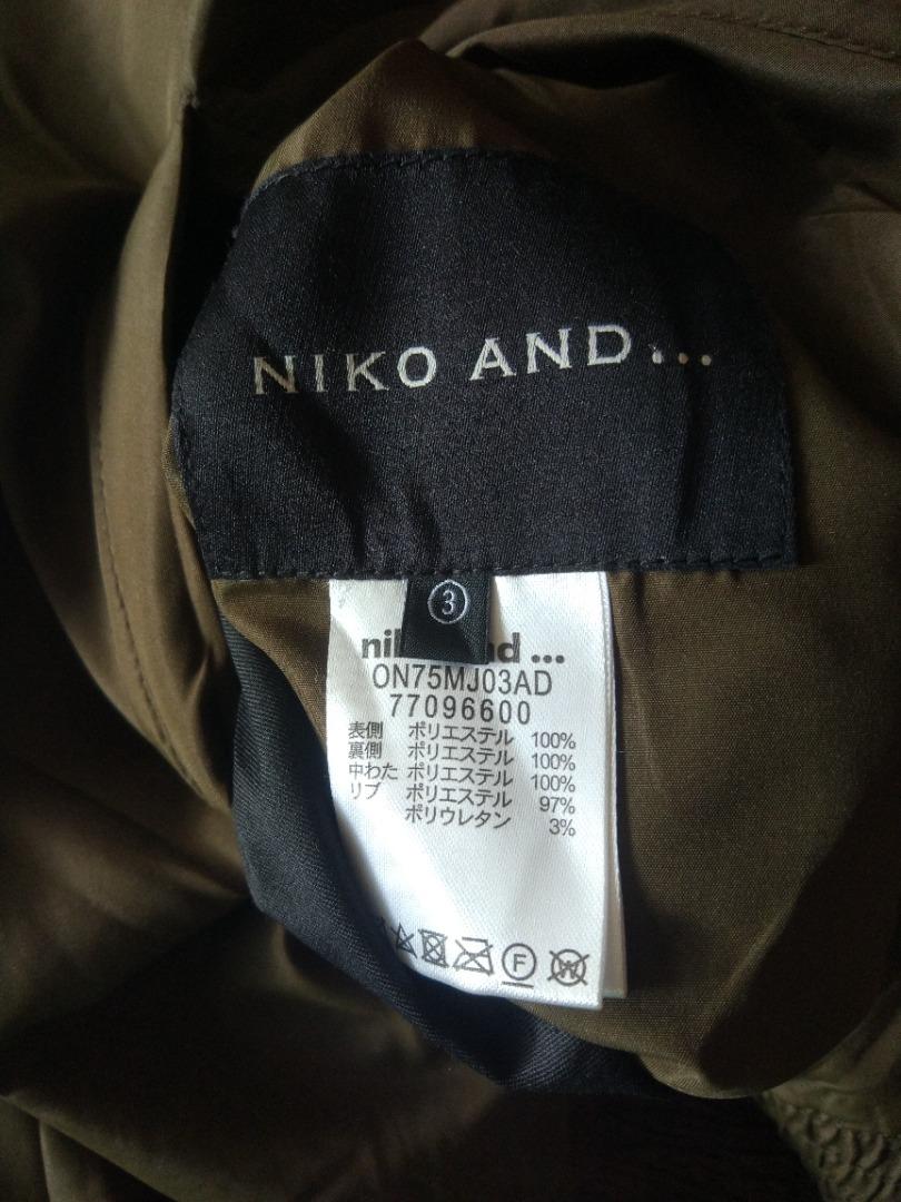Niko And.. Reversible Flight Jacket L, Men's Fashion, Coats, Jackets ...