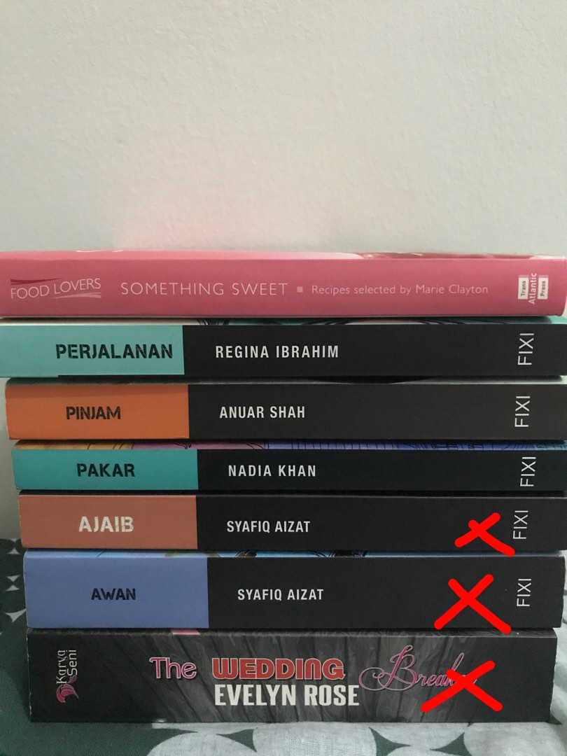 Novel Fixi Buku Fixi Buku Resipi Novel Melayu Remaja, Hobbies & Toys ...