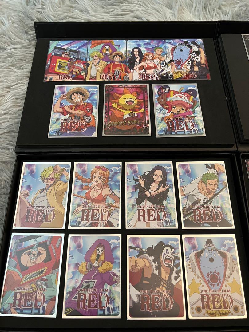 One Piece Film Red Card | Film Red Collectibles Cards | character cards ...