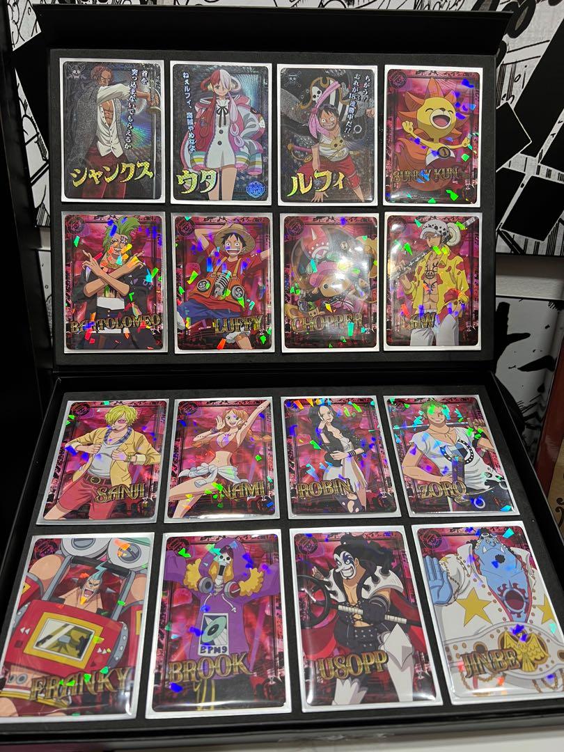 One Piece Film Red Card | Film Red Collectibles Cards | character cards ...