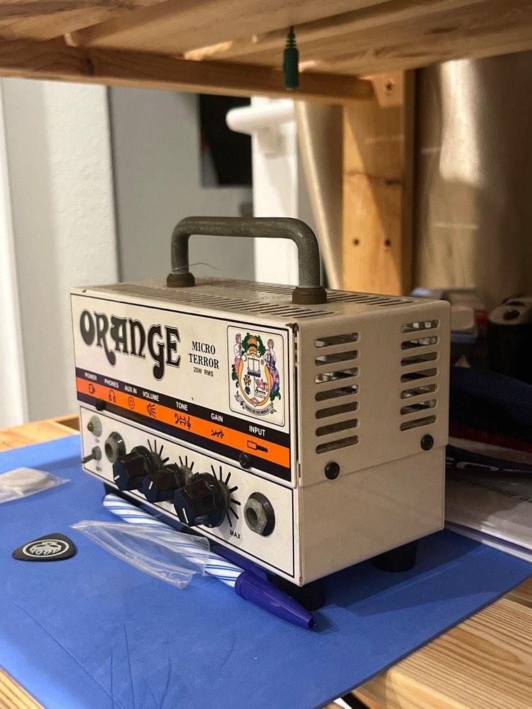 Orange micro terror stack tube amp w/ cab, Hobbies & Toys, Music ...