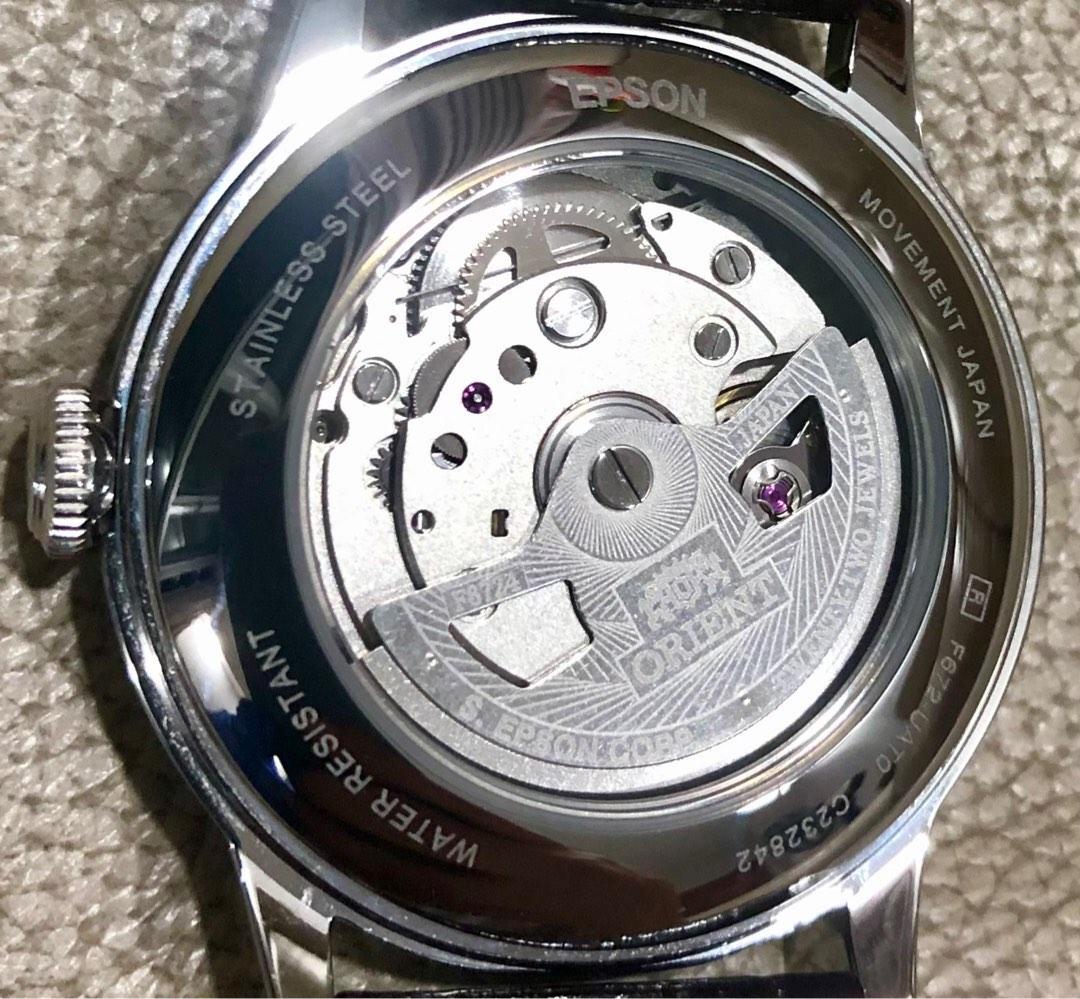 Orient Bambino 38mm Cream Dial Automatic Epson Seiko, Luxury, Watches ...