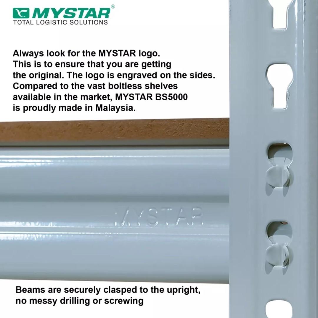Original MYSTAR Boltless Rack, Furniture & Home Living, Furniture, Shelves, Cabinets & Racks on ...