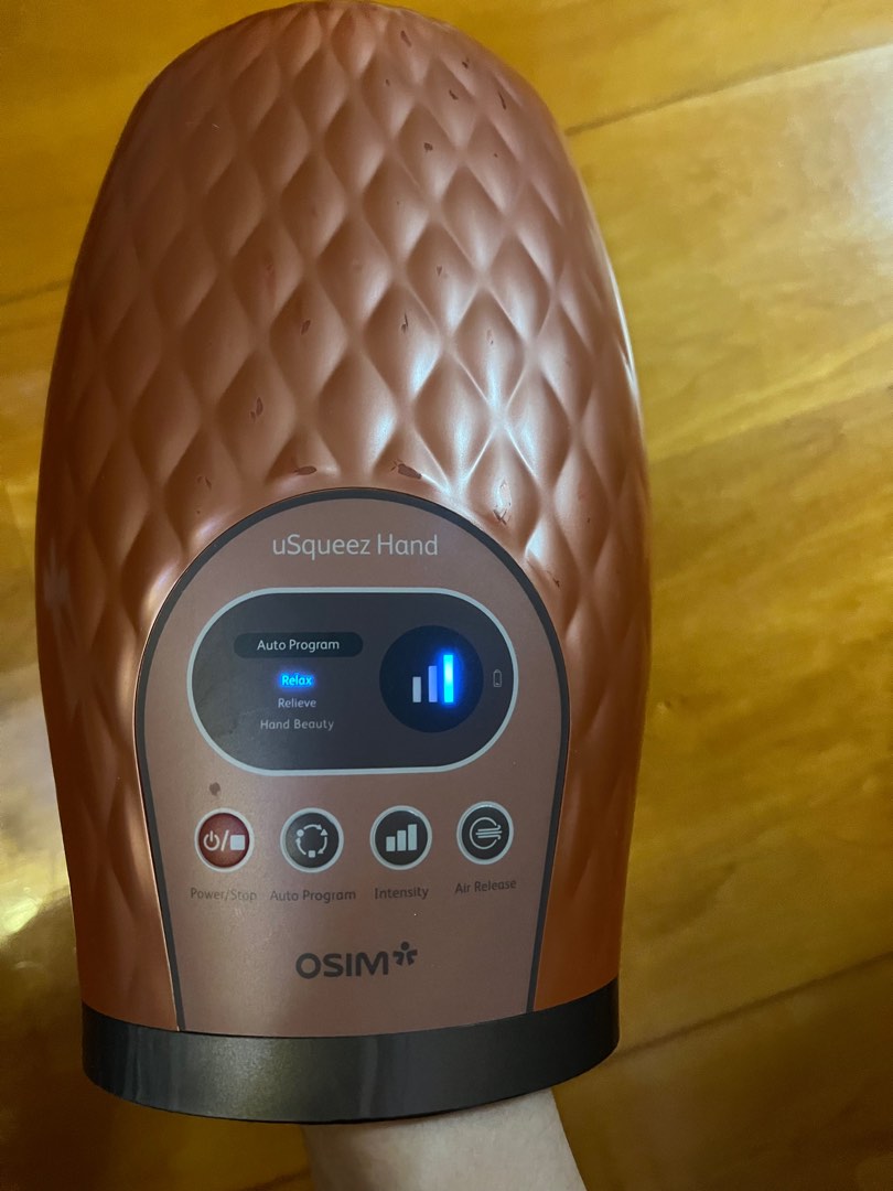 Osim usqueeze 手部按摩機, 健康及營養食用品, 按摩紓緩用品 - Carousell
