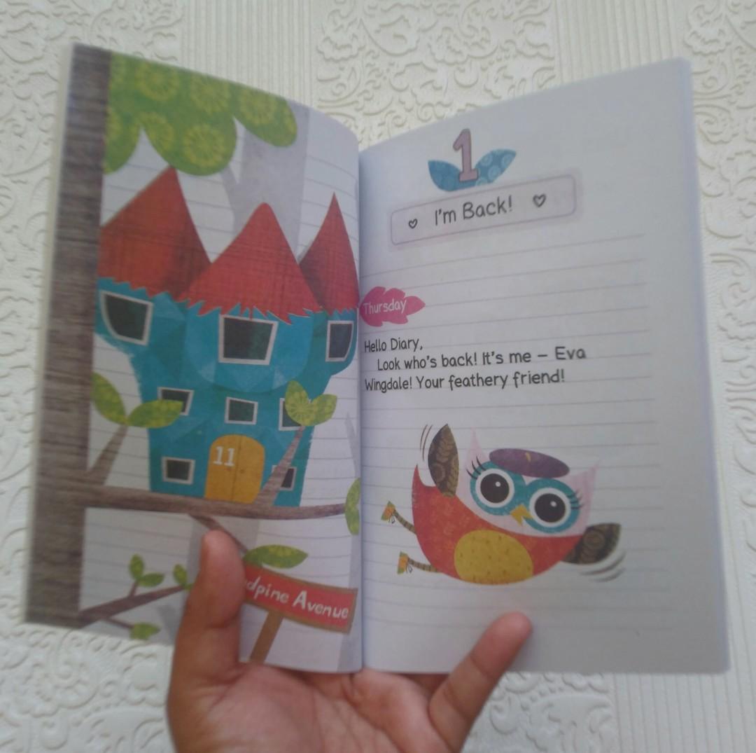 OWL DIARIES Eva and the New Owl by Rebecca Elliott (SCHOLASTIC ...