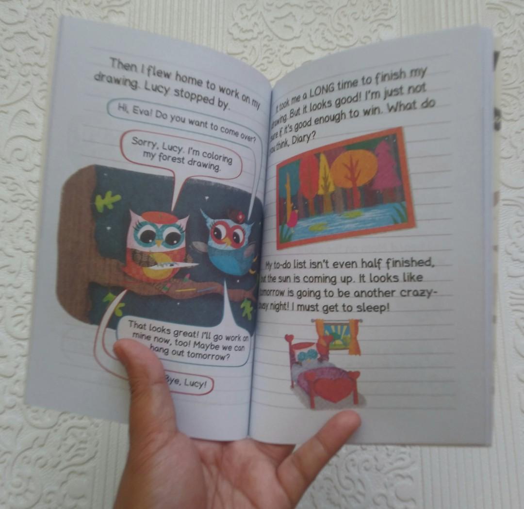 OWL DIARIES Eva and the New Owl by Rebecca Elliott (SCHOLASTIC ...