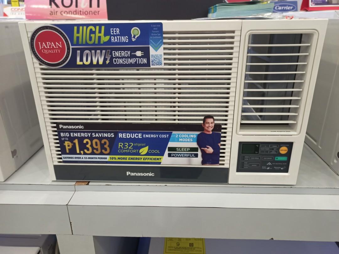 PANASONIC WINDOW TYPE WITH REMOTE, TV & Home Appliances, Air ...