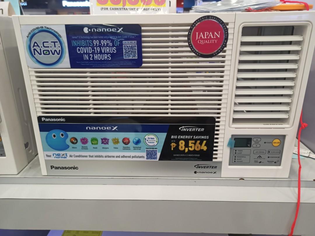 PANASONIC WITH NANOEX WINDOW TYPE, TV & Home Appliances, Air ...