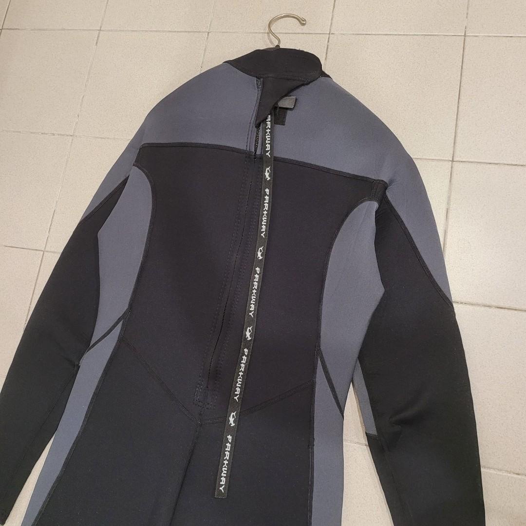 PARKWAY Sharkskin Titanium 2.5mm Diving Wetsuit, Sports Equipment ...