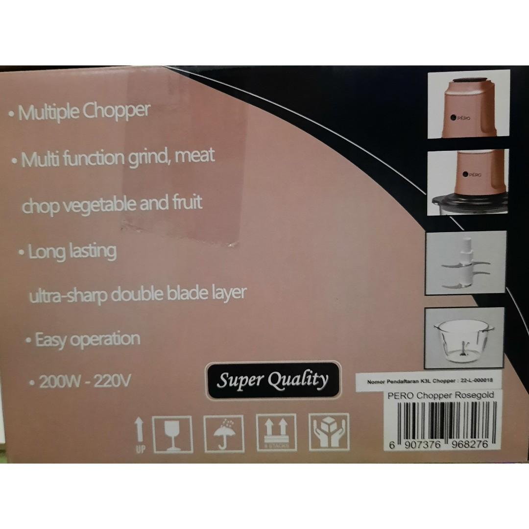 Pero Multiple Chopper, Kitchen & Appliances on Carousell
