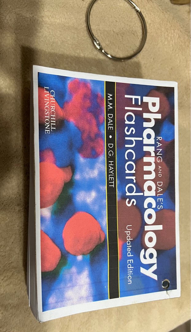 PHARMACOLOGY FLASHCARDS, Health & Nutrition, Medical Supplies & Tools ...