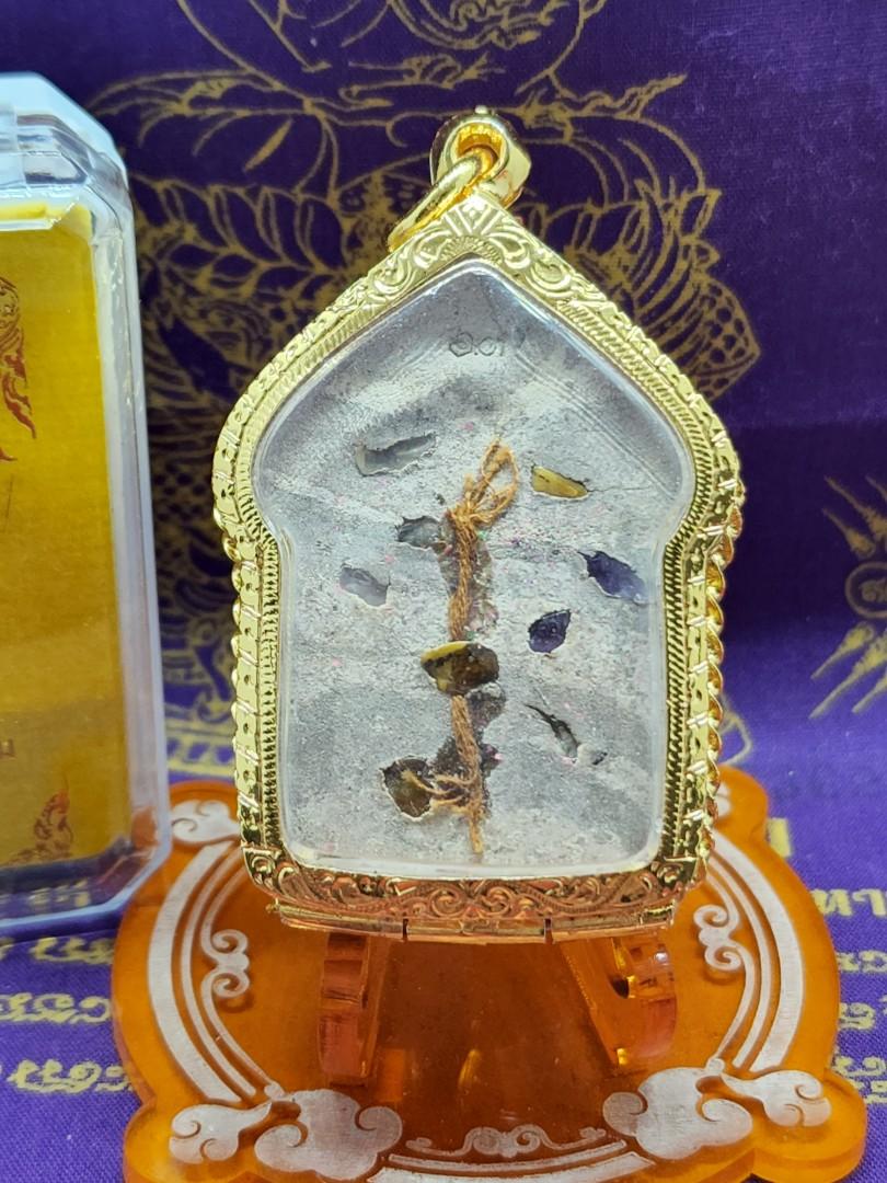 Phra khun pean with gem stones Serial:1713 Archan teelek Wat samnak ...