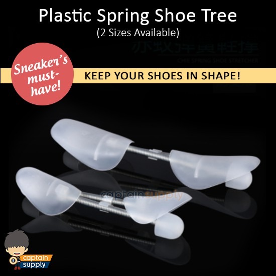 Plastic Spring Shoe Tree (1 Pair), Men's Fashion, Footwear, Shoe ...