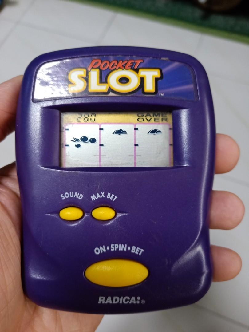 Pocket Slot and Raptor Run game handheld consoles, Video Gaming, Video ...