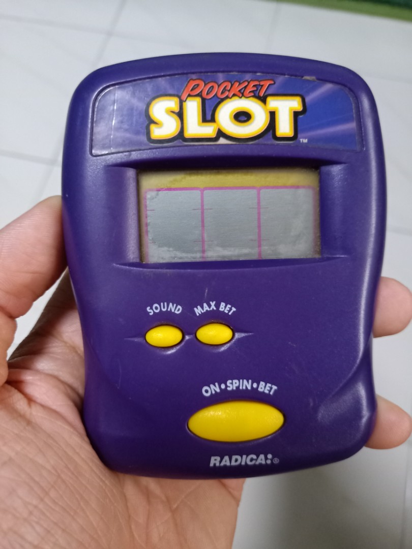 Pocket Slot and Raptor Run game handheld consoles, Video Gaming, Video ...