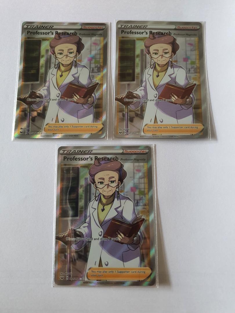 Pokemon TCG - Professor's Research Professor Magnolia Full Art Ultra ...