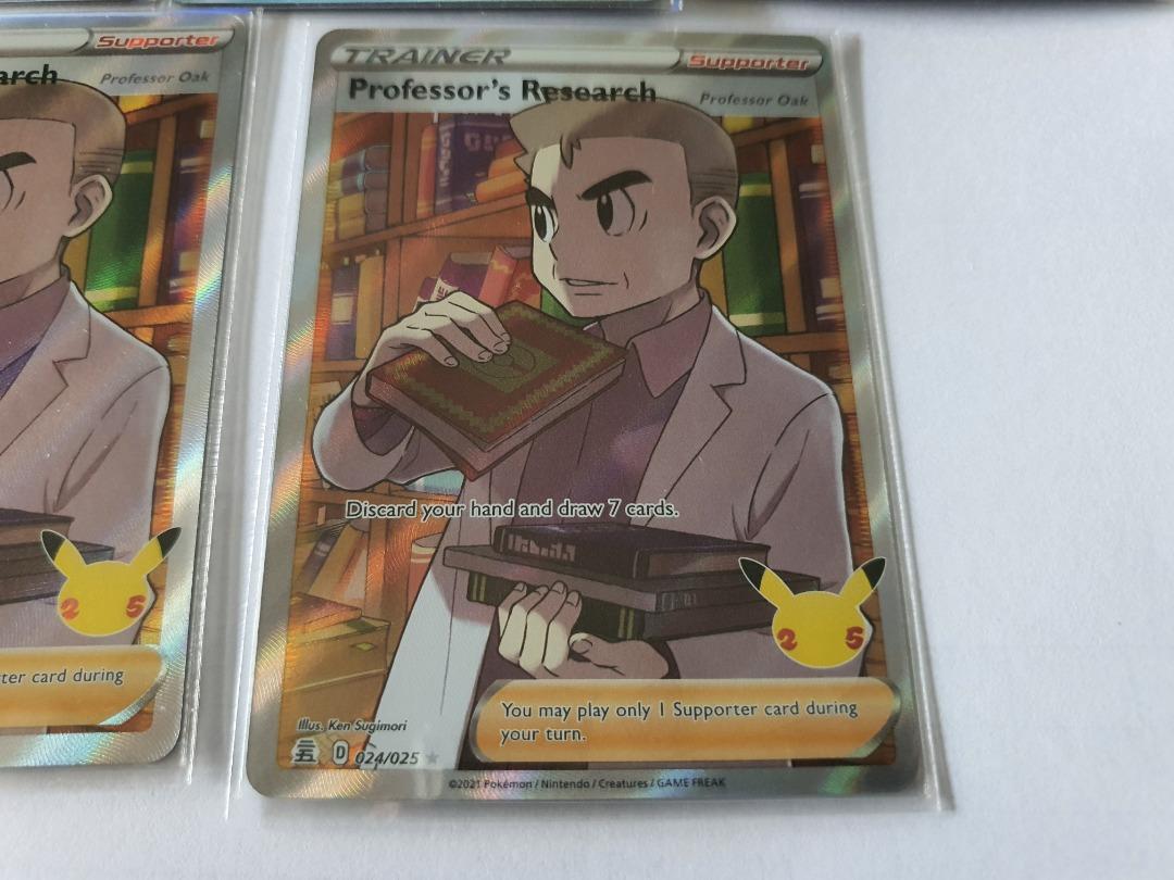 Pokemon Card PTCG - Professor's Research Professor Oak Full Art Ultra ...