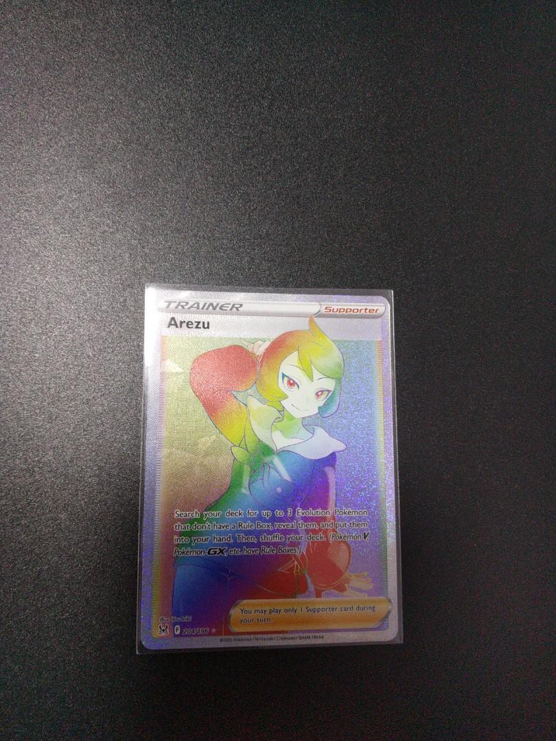 Pokemon TCG Arezu Full Art Trainer Hyper Rare - SS11 Lost Origin ...