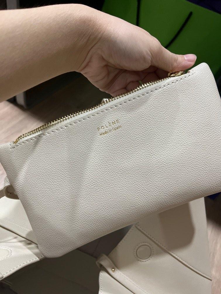 Polene Cyme Bag in Chalk, Women's Fashion, Bags & Wallets, Shoulder ...