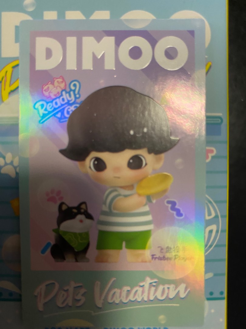 PopMart - Dimoo Pets Vacation, Hobbies & Toys, Toys & Games on Carousell