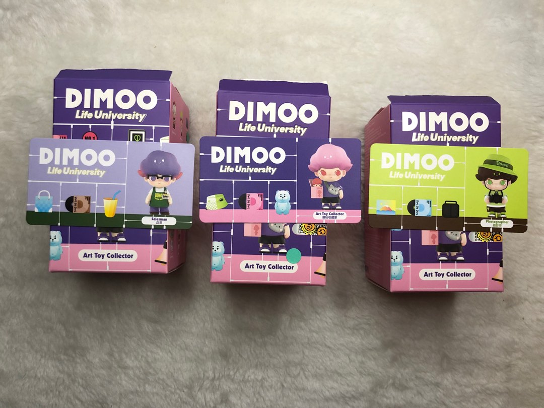 [Popmart] Dimoo Life University, Hobbies & Toys, Toys & Games on Carousell