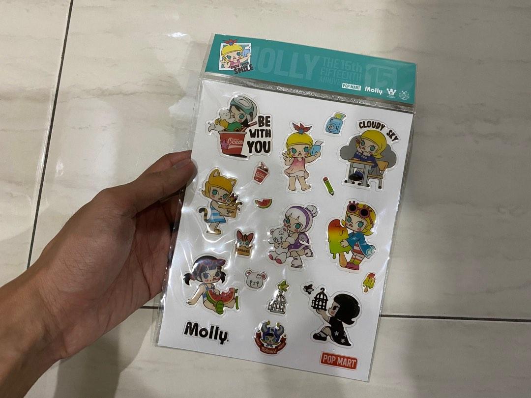 PopMart- Molly Sticker, Hobbies & Toys, Toys & Games on Carousell