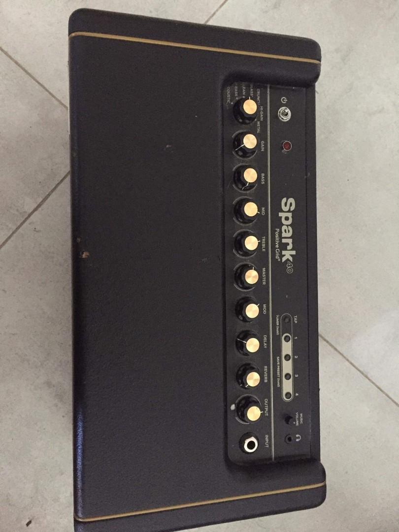 Positive Grid Spark Amp - Guitar Amplifier, Hobbies & Toys, Music ...