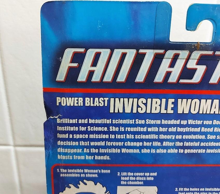 POWER BLAST INVISIBLE WOMAN SET - Marvel Fantastic 4 Series, Hobbies ...