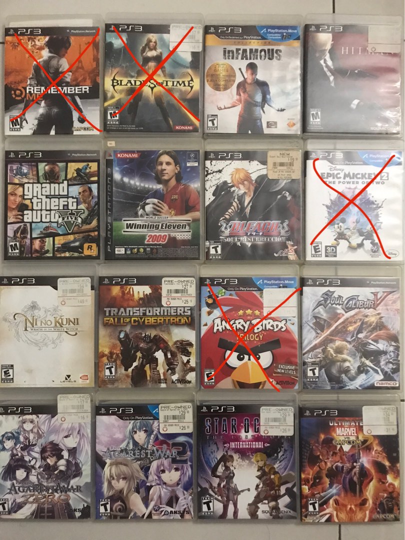 PS3 games, Video Gaming, Video Games, PlayStation on Carousell