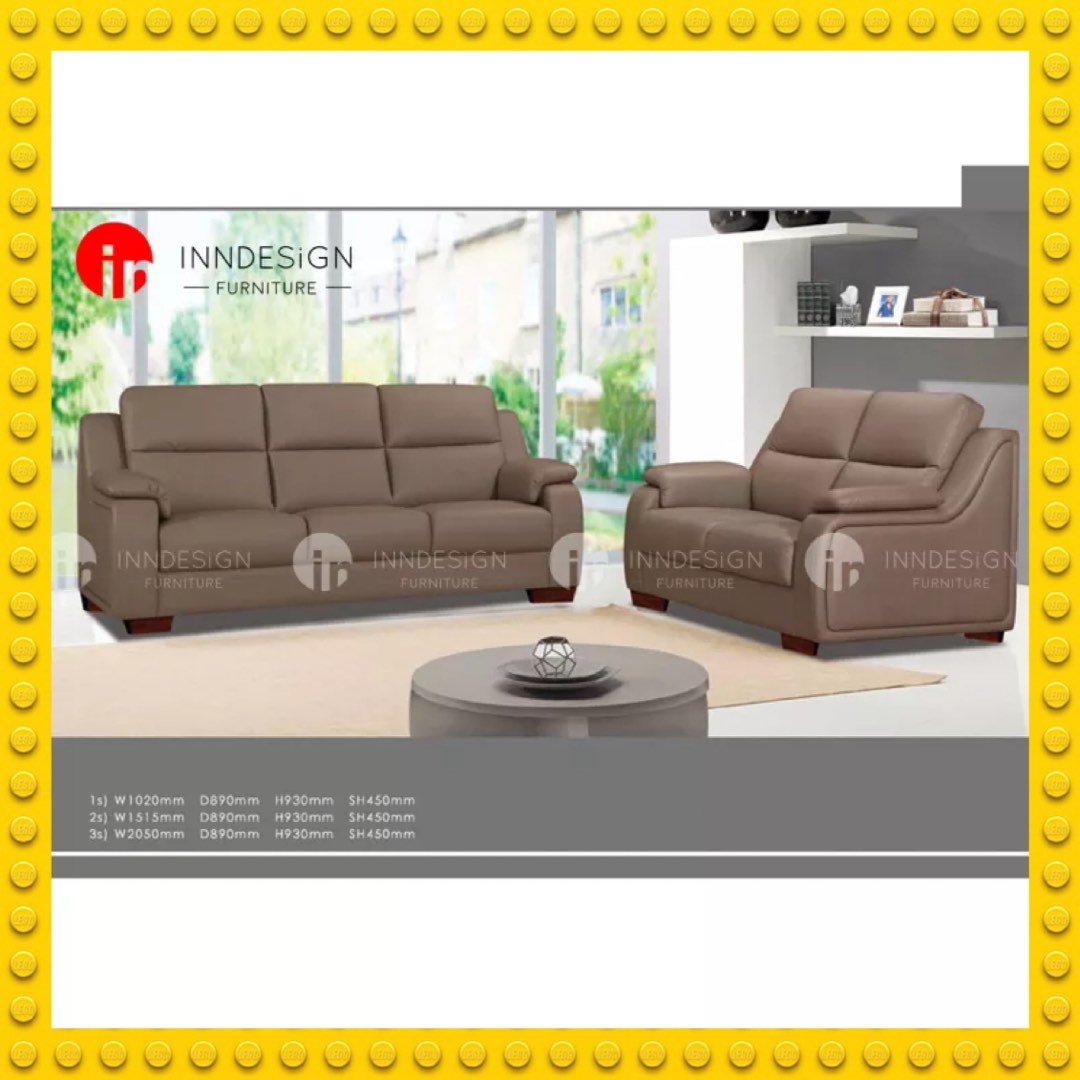 pvc sofa, Furniture & Home Living, Furniture, Sofas on Carousell