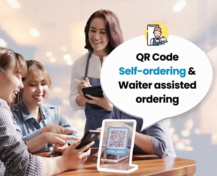 POS system QR Code Ordering digital Menu for Dine-in Restaurants Cafe ...