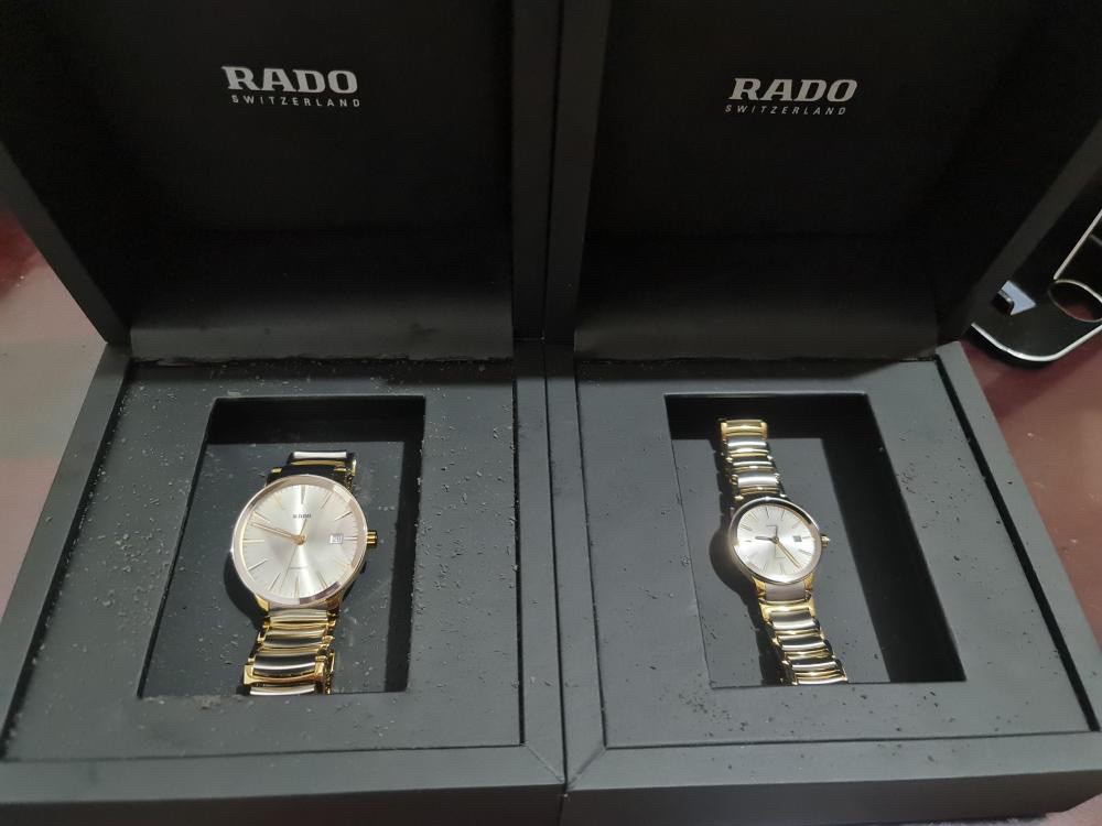 rado couple watch, Women's Fashion, Watches & Accessories, Watches on ...